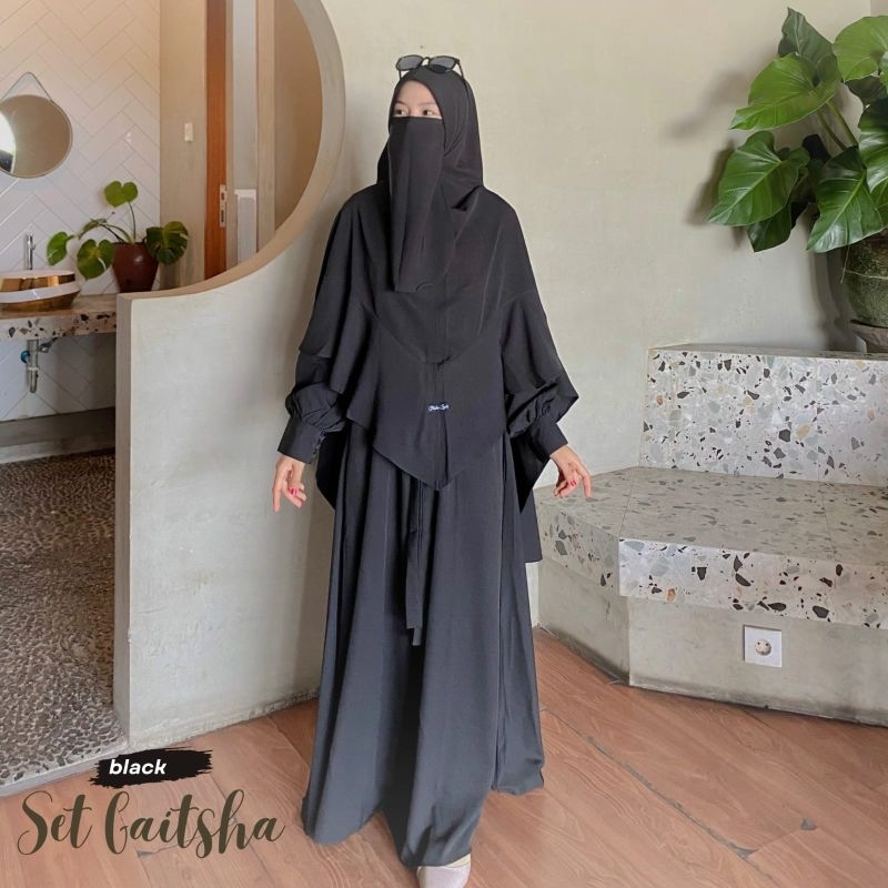 Jual gamis set ghaitsha by faisha | Shopee Indonesia