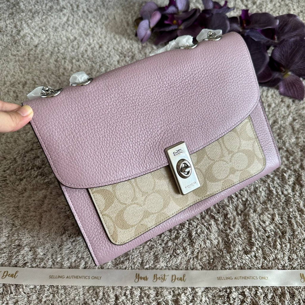 Jual Coach Mini Lane Top Handle | Shopee Indonesia