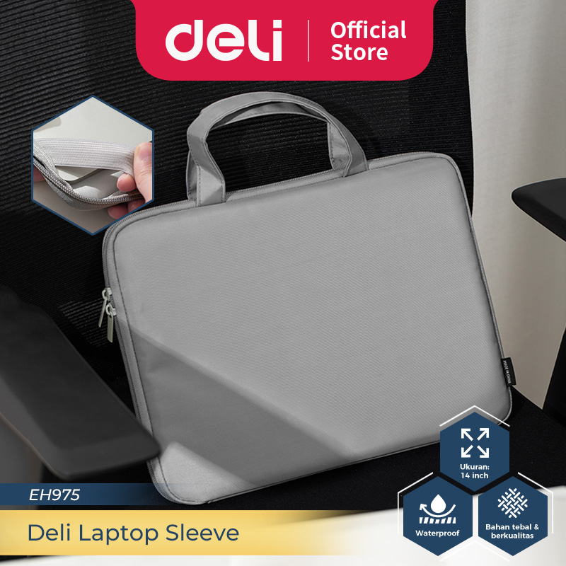 Jual Deli Laptop Bag / Laptop Sleeve / Softcase Laptop Sarung Notebook ...