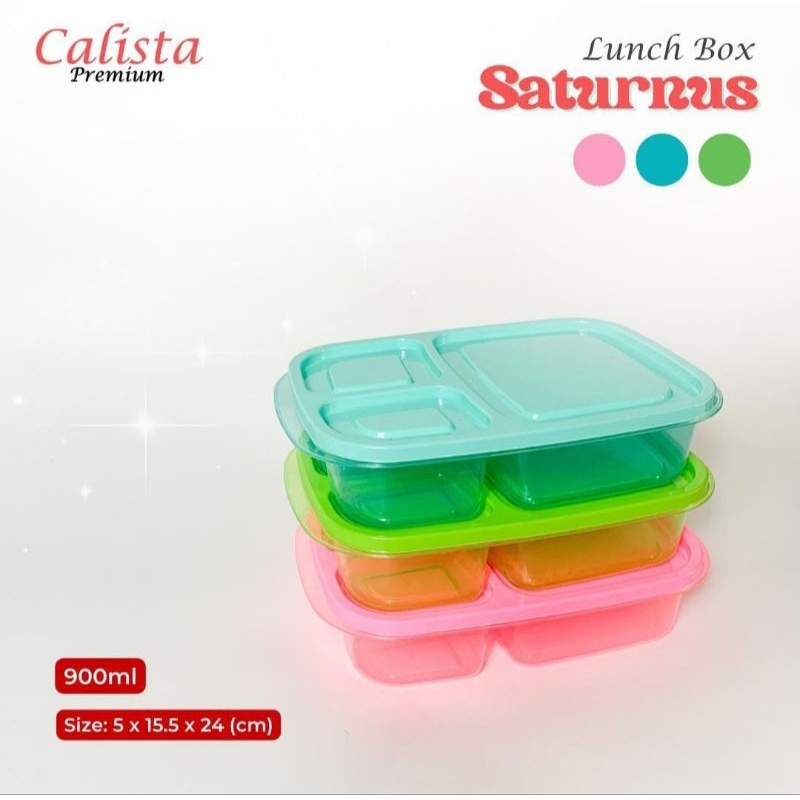 Jual Lunch Box Saturnus Calista | Shopee Indonesia