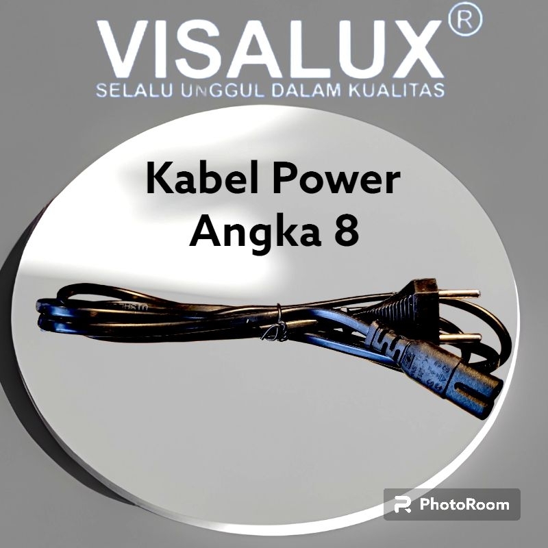 Jual kabel angka 8 power merek visalux | Shopee Indonesia