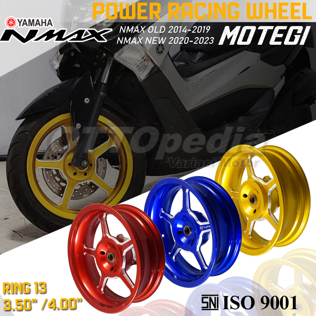 Jual Velg Power Yamaha NMAX Old/ NMAX New Turbo Neo Motegi Ring 13 ...