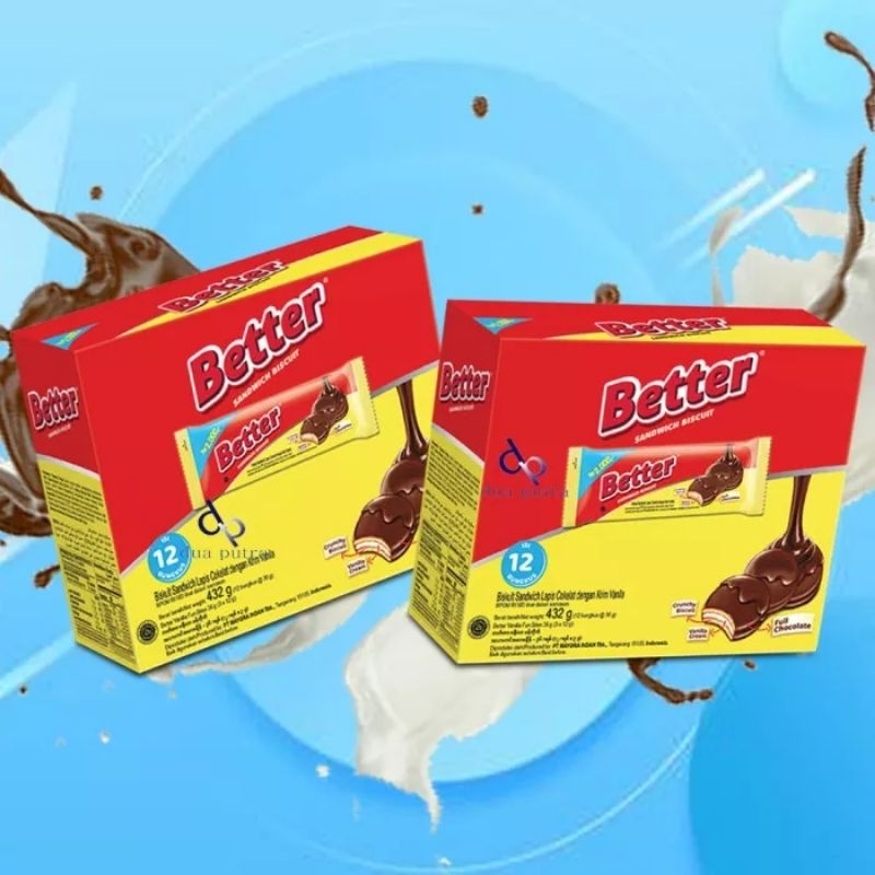 Jual COKLAT BETTER BOX 36gr isi 12 PCS | Shopee Indonesia