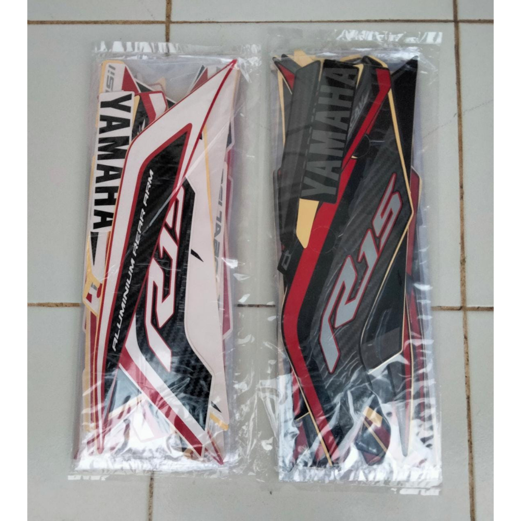 Jual STIKER STRIPING LIS LES BODY R15 2015 VARIASI STANDAR BERKUALITAS ...
