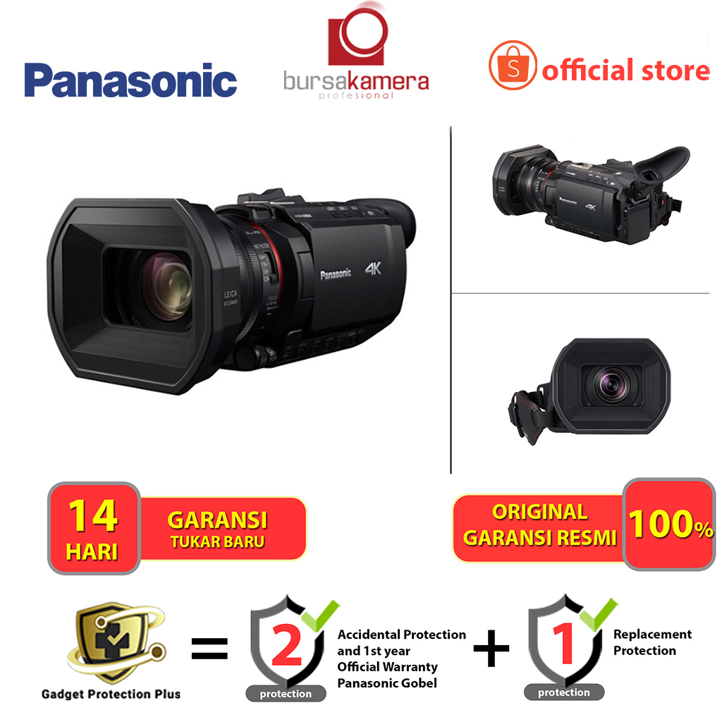 Jual Panasonic HC-X1500 UHD 4K HDMI Pro Camcorder with 24x Zoom ...