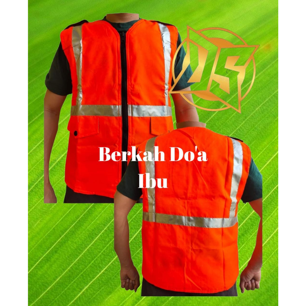 Jual Rompi Parasit / Parasut - Rompi Safety - Rompi Proyek - Rompi Ojek ...