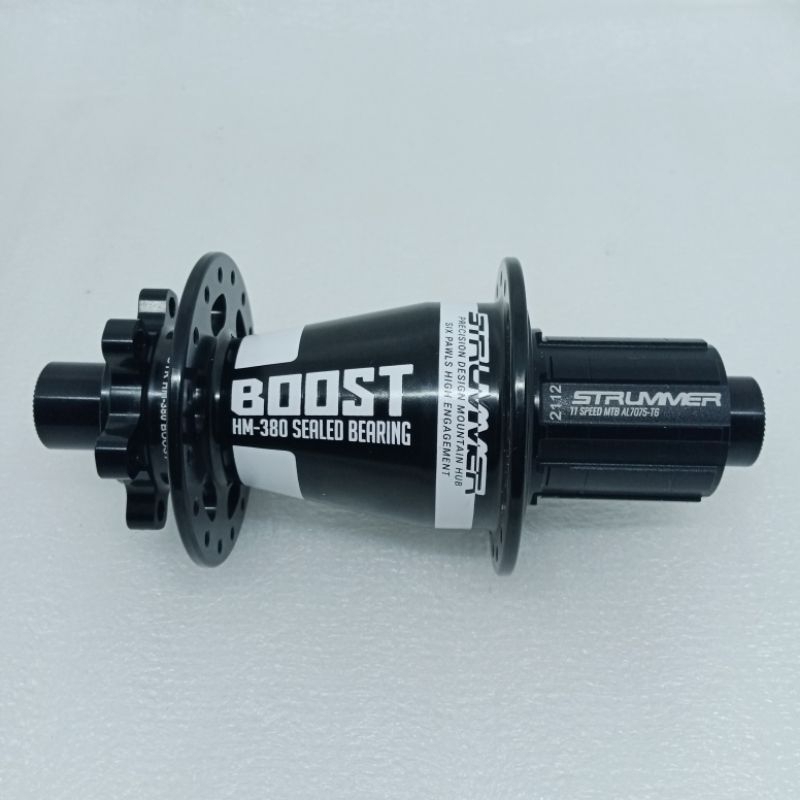 Jual Freehub Strummer Hub Belakang HM 380 Boost 12 x 148mm Bearing 6 ...