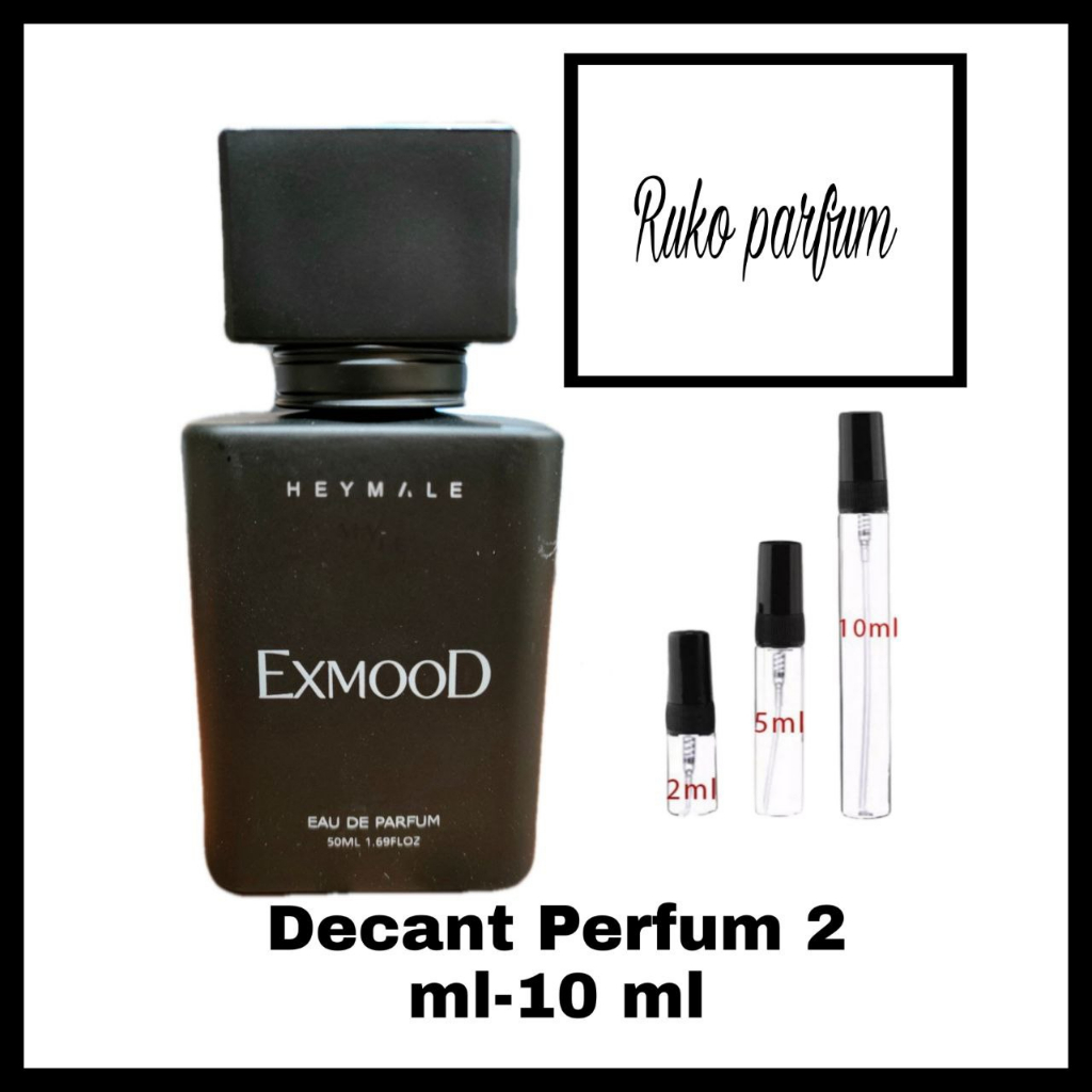 Jual Decant Parfum Heymale Exmood For men EDP | Shopee Indonesia