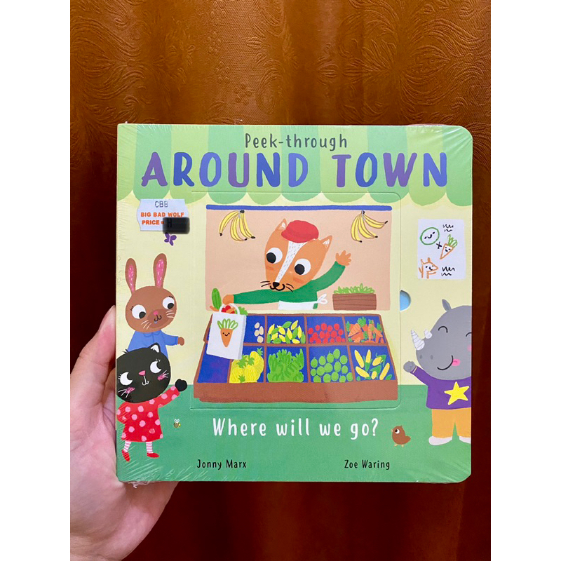 Jual Buku Anak [Board Book] - Peek Trough AROUND TOWN Where Will We Go ...