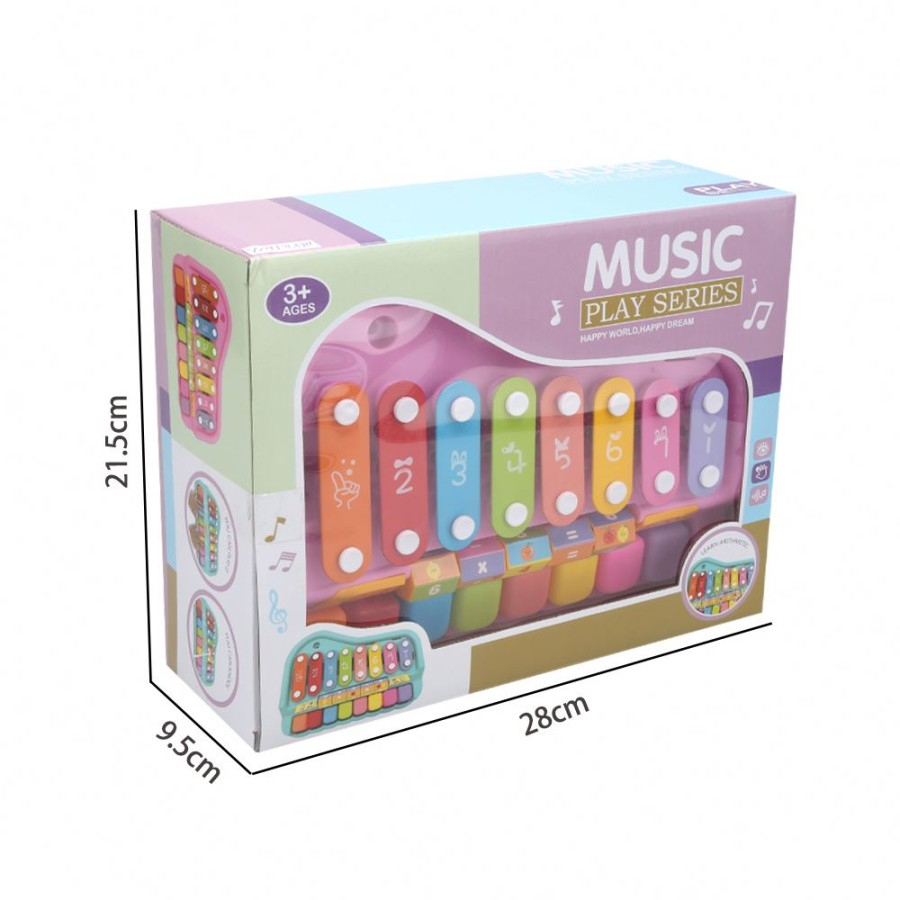 Jual Mainan Anak Music Play Series Instrument Xylophone organ Piano ...