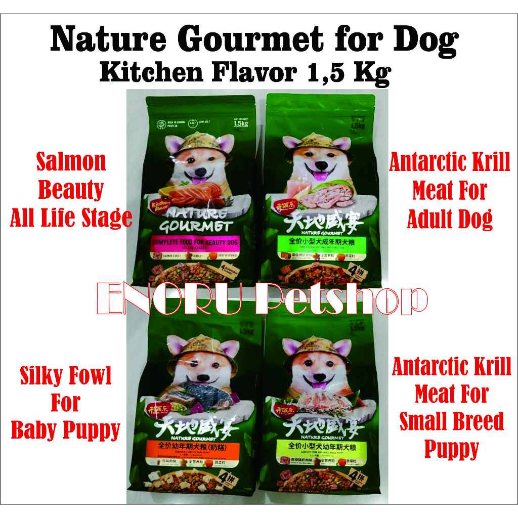 Jual Kitchen Flavor Dog 1.5kg / Makanan Anjing KF All Variants / kf dog ...