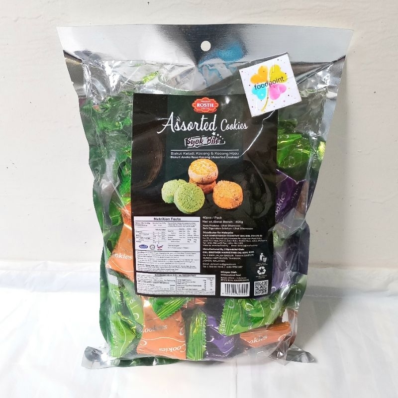 Jual Rostie Assorted Cookies Syok Bites 400gr | Shopee Indonesia