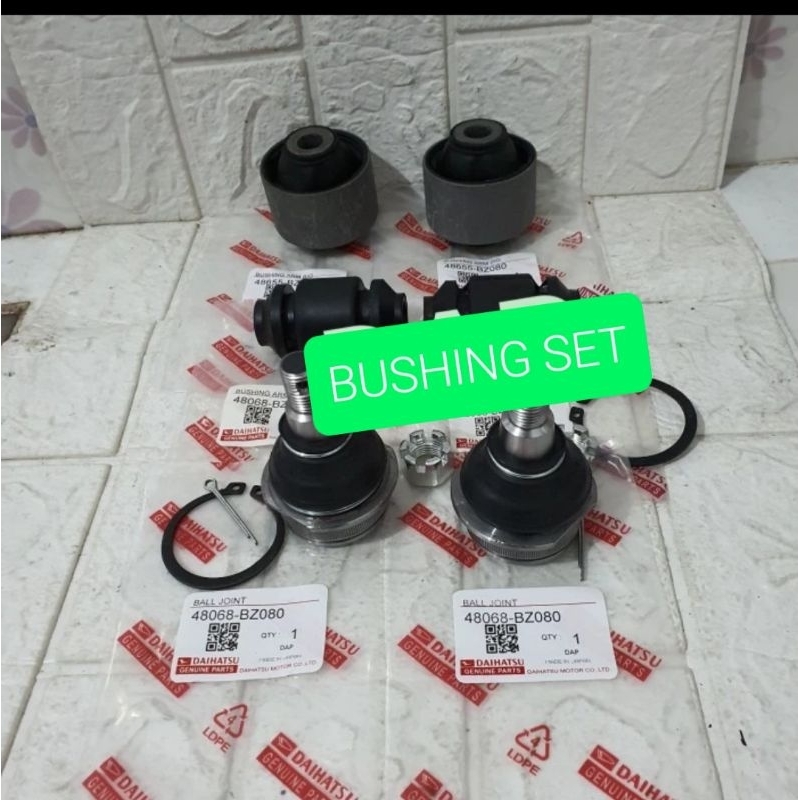 Jual BUSHING ARM BESAR + KECIL + BALL JOINT GRAND MAX ORIGINAL | Shopee ...