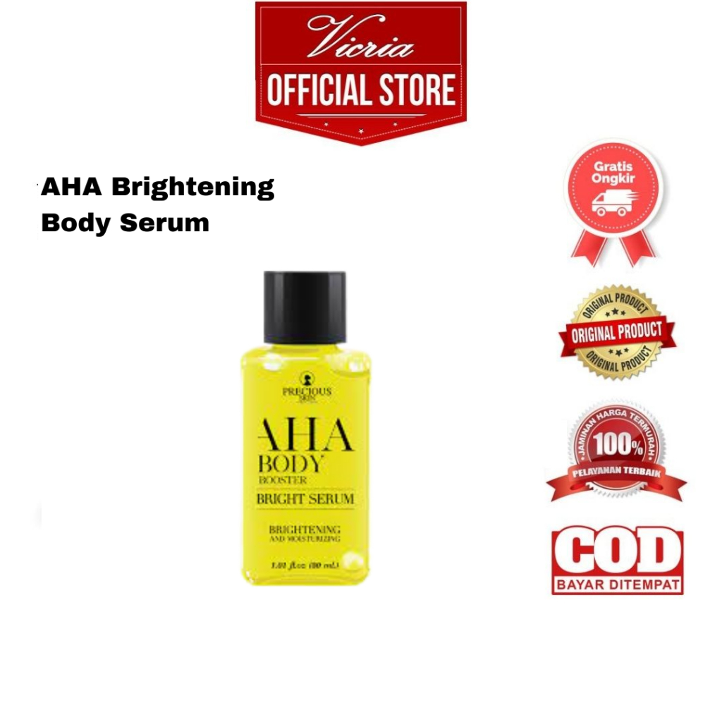 Jual AHA Brightening Body Serum 30ml | Shopee Indonesia