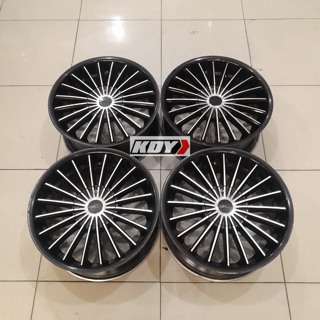 Jual Velg Racing Bekas Murah HSR GUARDIAN Ring 18 Hole 5x100 / 5x114,3 Xpander, Outlander, Inova ...