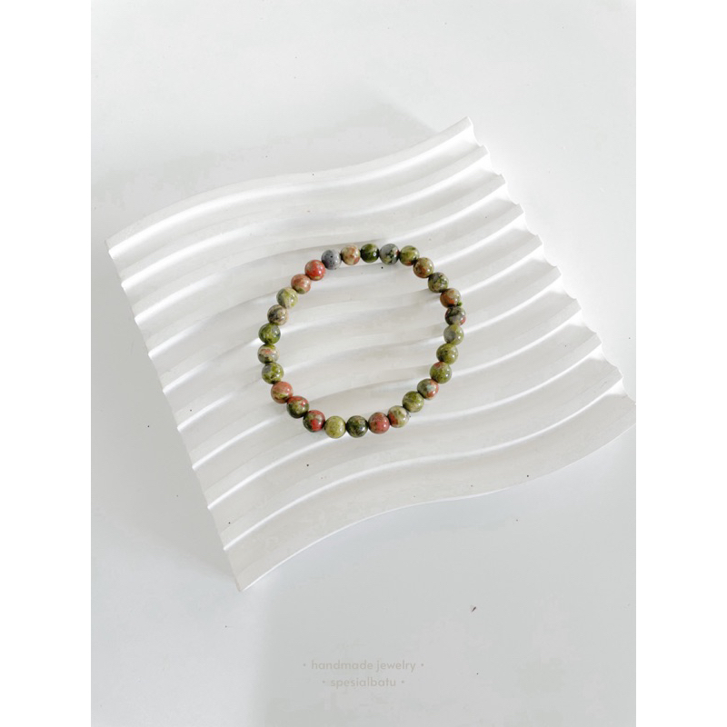 Jual Gelang Batu Alam Giok Kristal Asli Wanita Stone Crystal Bracelet ...