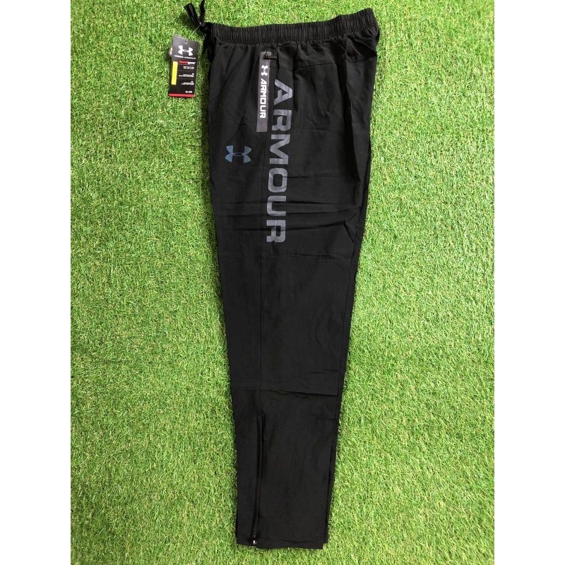 Jual Celana Training Zipper Parasut Micro Panjang Olahraga Pria Gym ...