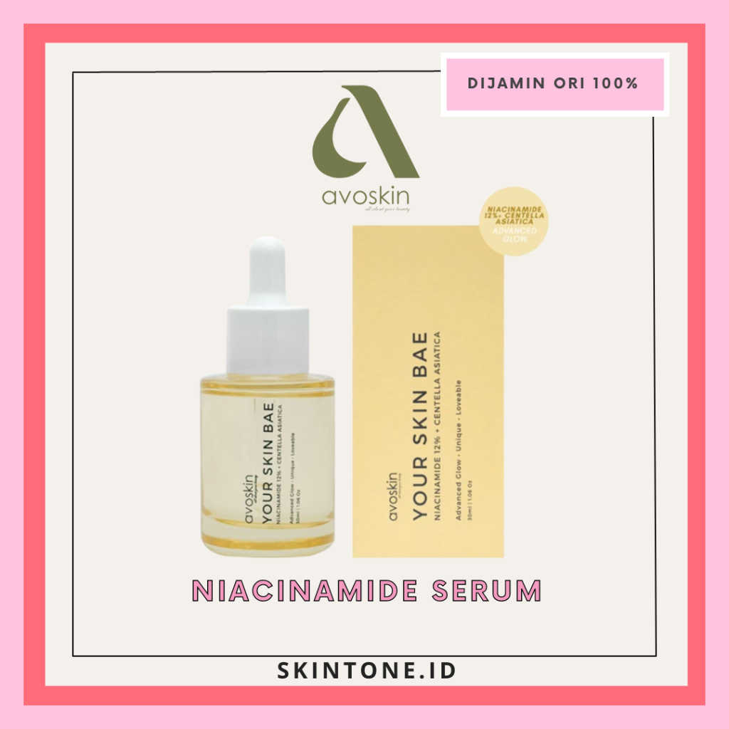 Jual [CLEARANCE SALE] AVOSKIN Your Skin Bae Serum Niacinamide 12% + Centella Asiatica 30ml untuk ...
