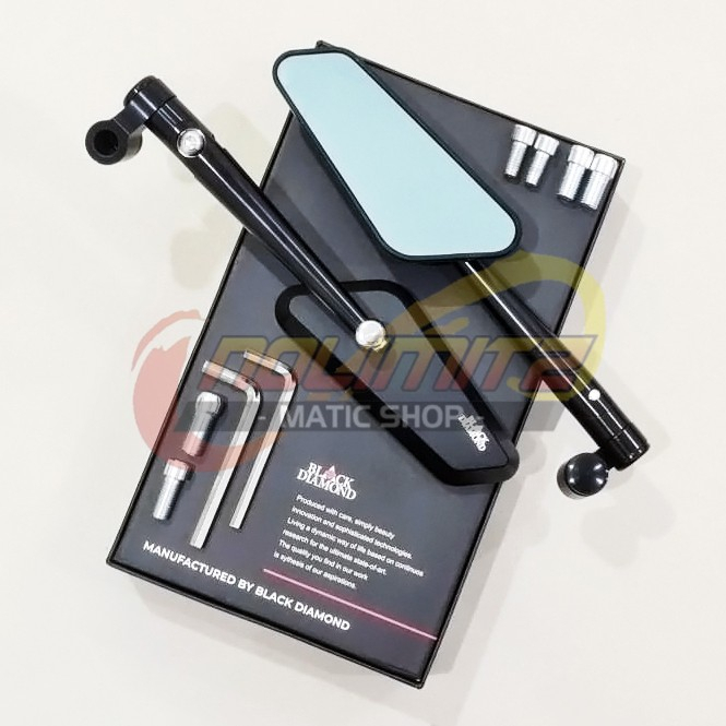 Jual Spion Black Diamond Rizoma Circuit NMAX Aerox Vario Beat ADV PCX ...