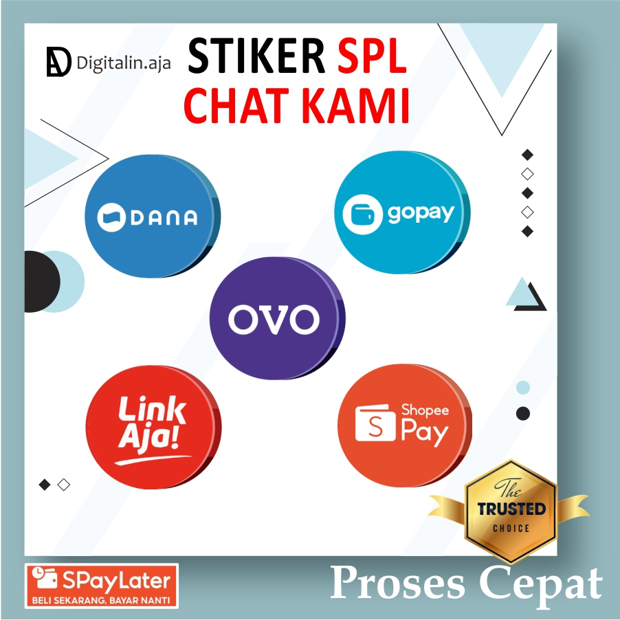Jual Stiker top uo saldo dana playlatter | Shopee Indonesia