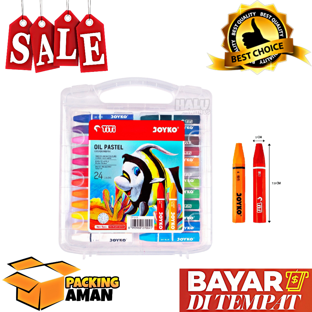 Jual (BISA COD) PROMO 1 Set Oil Pastel Crayon / Krayon Minyak / Alat ... Jual (BISA COD) PROMO 1 Set Oil Pastel Crayon / Krayon Minyak / Alat ...