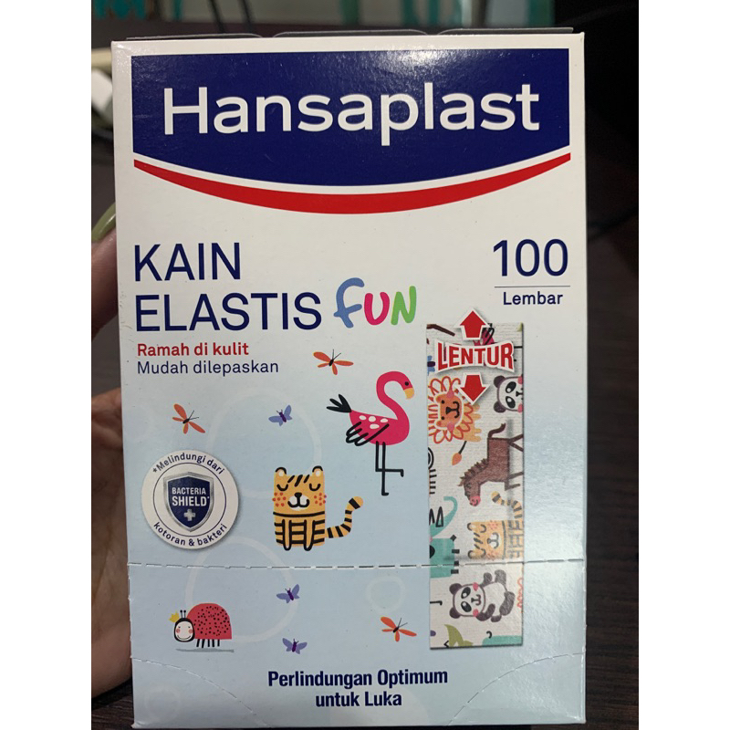 Jual hansaplast plester kain elastis fun anak 100 s | Shopee Indonesia