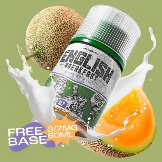 Jual NEW ENGLISH BREAKFAST V6 MORNING DEW 60ML OAT MILK HONEYDEW ...