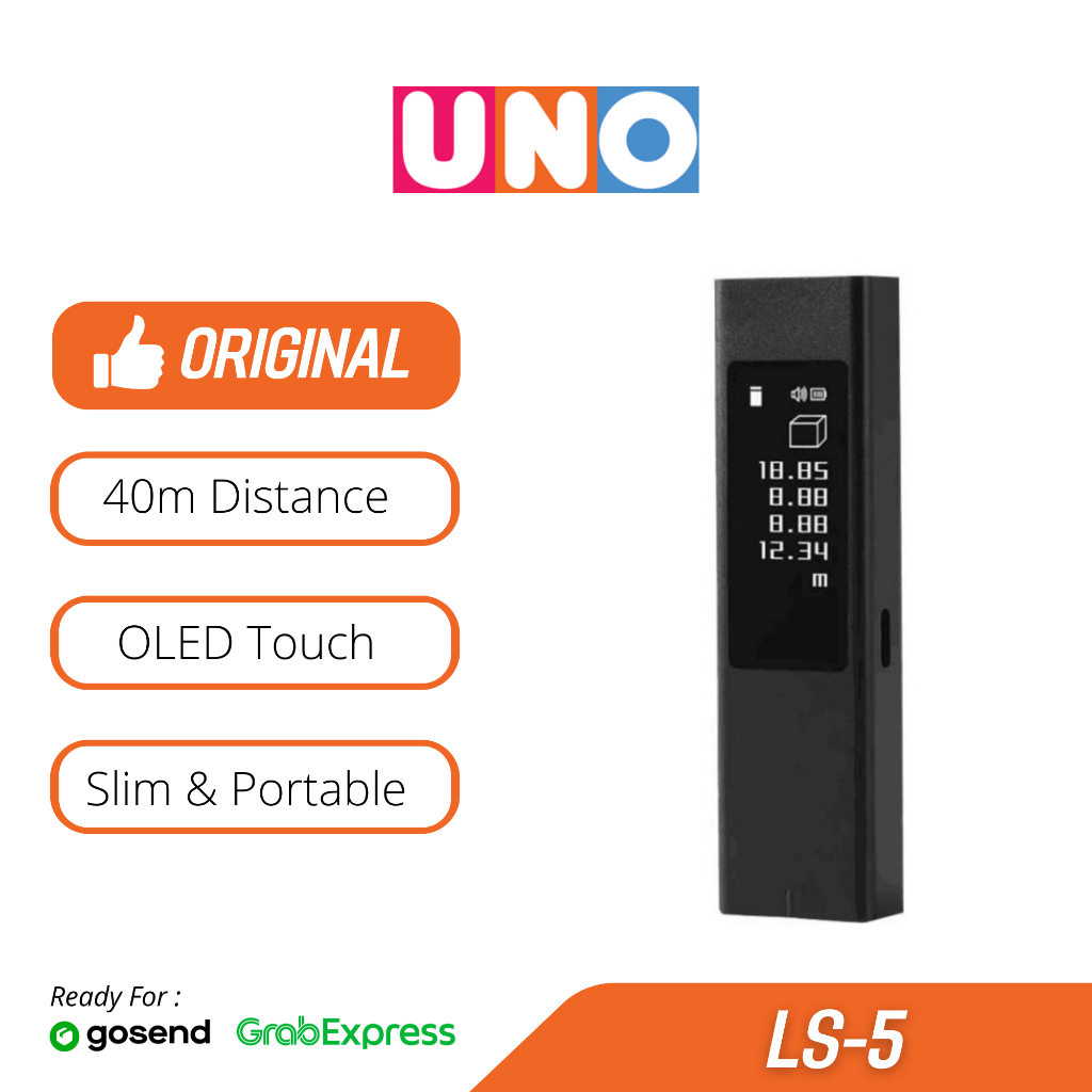 Jual Duka LS5 Laser Range Finder Meteran Digital | Shopee Indonesia