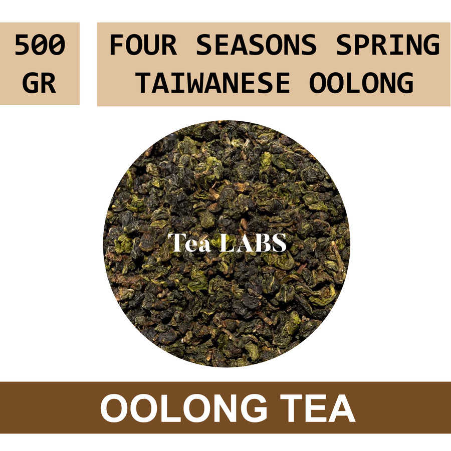 Jual Oolong Tea Four Season Spring / Taiwan Premium Oolong 500 GRAM ...