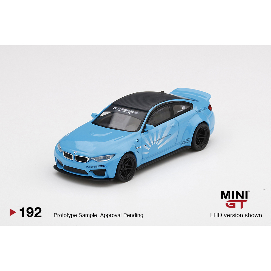 Jual Mini GT BMW M4 LB★WORKS Baby Blue / MiniGT 192 BMW Original ...