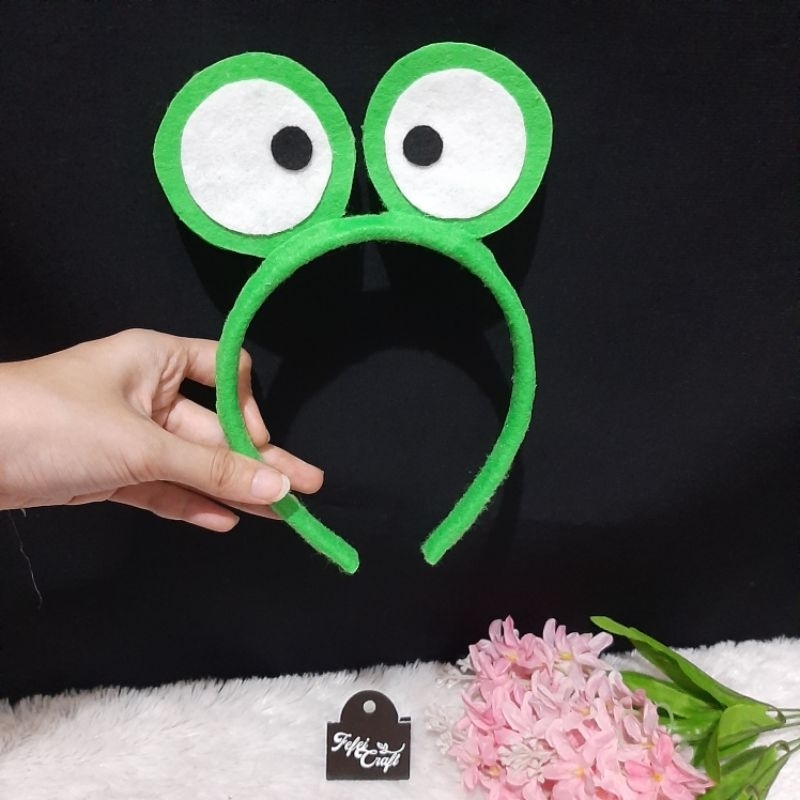 Jual Bando Binatang | Bando Anak Tema Hewan | Bando Flanel Telinga ...