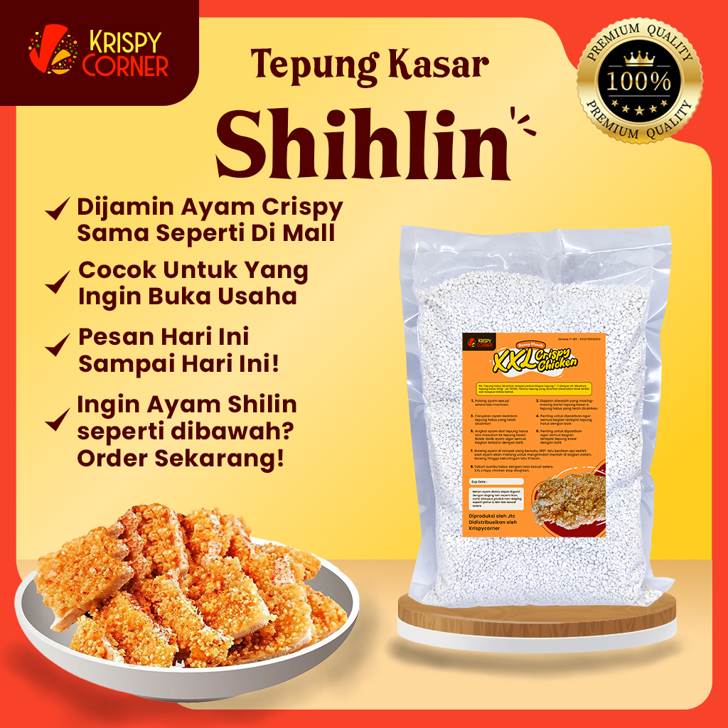 Jual Tepung Kasar Shihlin Shilin Tepung Tapioka Kasar Ayam Goreng buat ...