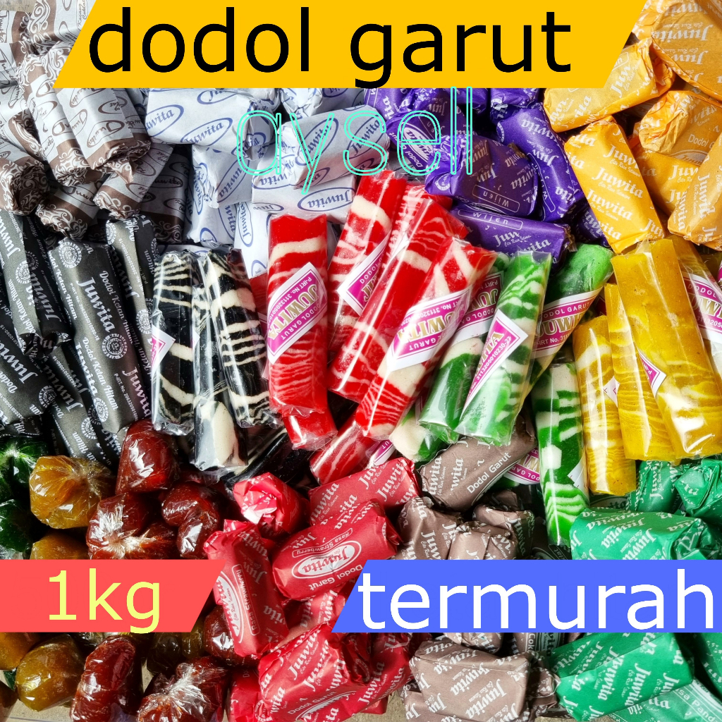 Jual DODOL GARUT 1KG ORIGINAL TERMURAH MANIS LEGIT OLEH OLEH KHAS ...