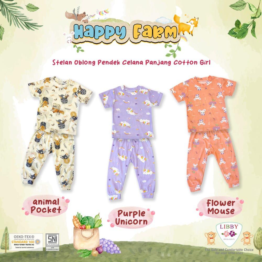 Jual LIBBY Setelan Kaos Oblong Tipis Motif Happy Farm Girl Series (3 ... Jual LIBBY Setelan Kaos Oblong Tipis Motif Happy Farm Girl Series (3 ...