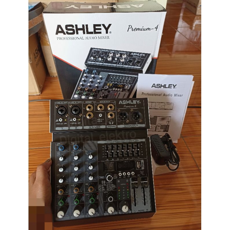 Jual Mixer Ashley Premium 4 / Mixer Ashley Support PC Soundcard Effect ...