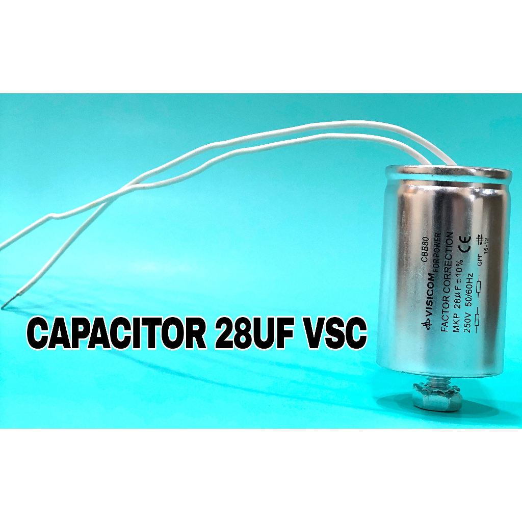 Jual Capacitor 28UF/MICRO Visicom | Shopee Indonesia