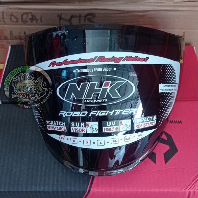 Jual VISOR KACA HELM NHK R1 MAX NHK R1 ELITE ORIGINAL 100% | Shopee Indonesia