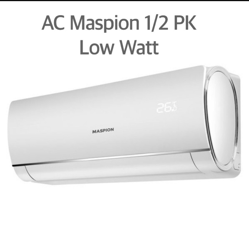 Jual AC 1/2 PK Maspion MAC-05ESLW 0,5 PK Low watt (Solo & sekitar) unit ...