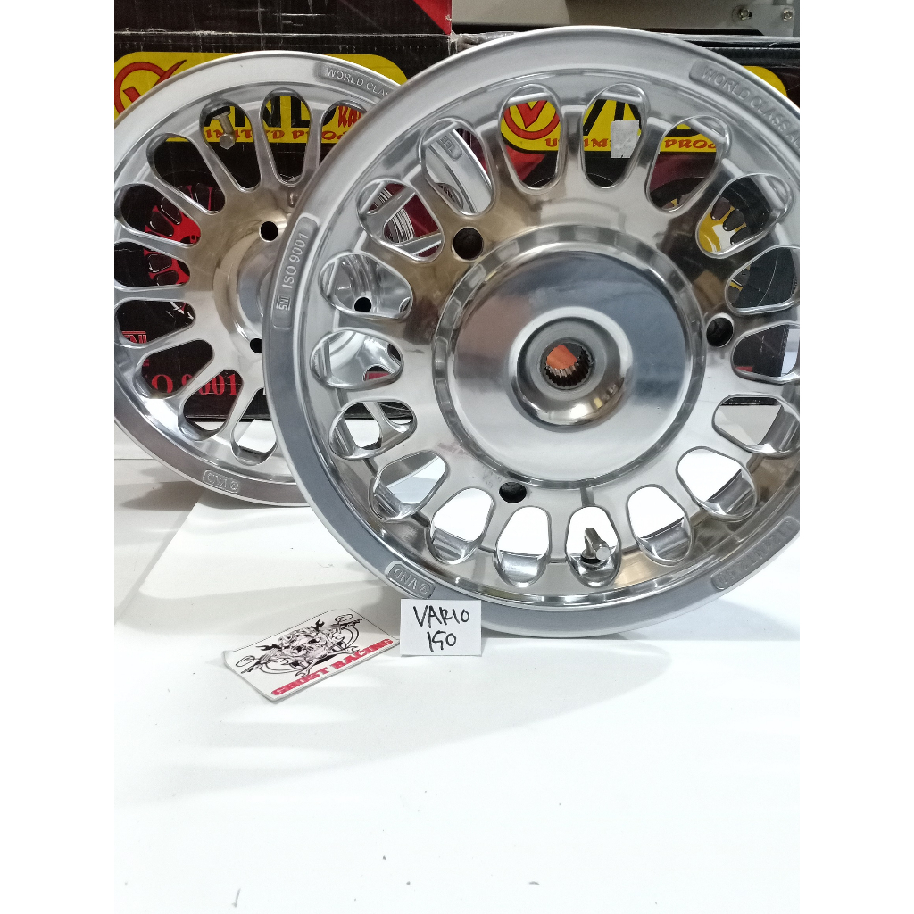 Jual Velg racing VND VARIO 150 RING 12 SET DEPAN BELAKANG ROULETTE | Shopee Indonesia