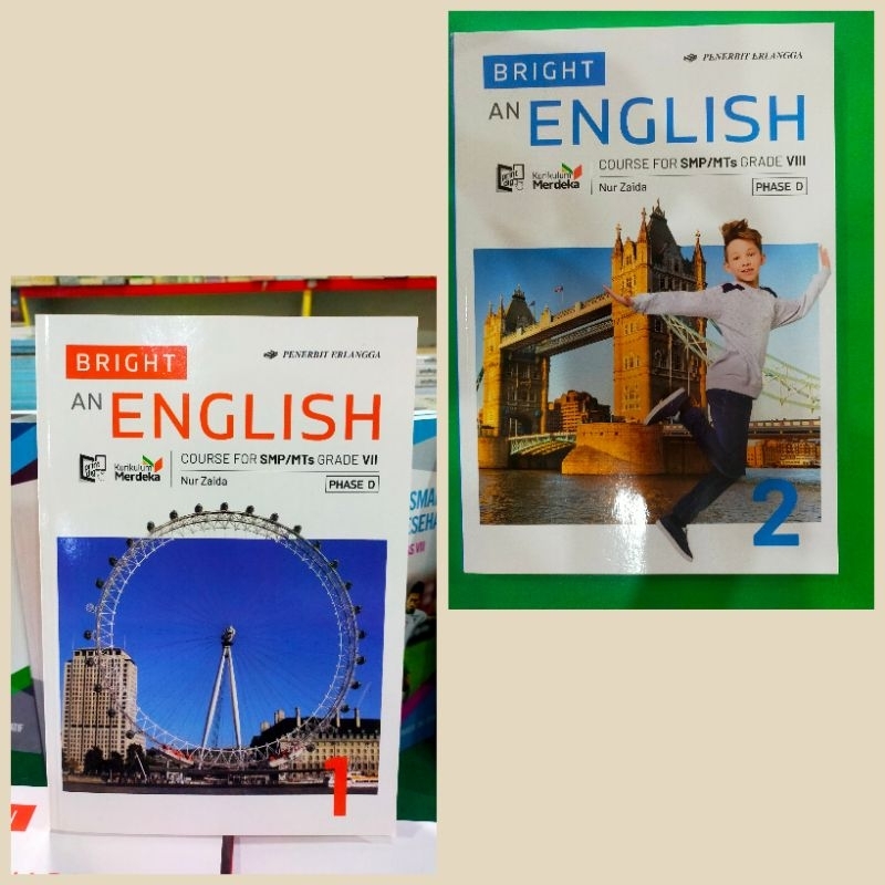 Jual Buku Pelajaran : Bright An English Bahasa Inggris Kelas VII dan VIII SMP/MTs Kurikulum ...