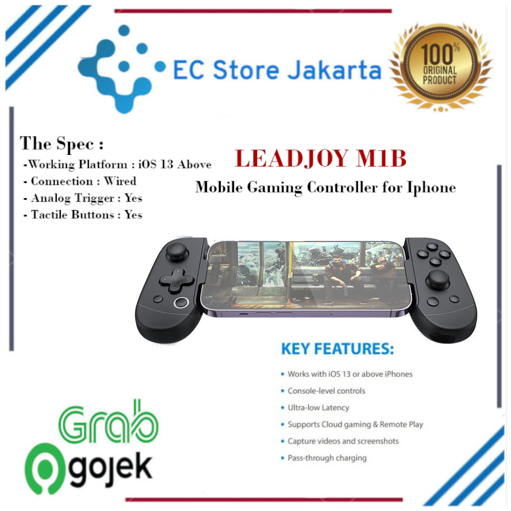 Jual LEADJOY M1B Gamepad Game Controller Cloud Gaming Joystick Gamepad ...