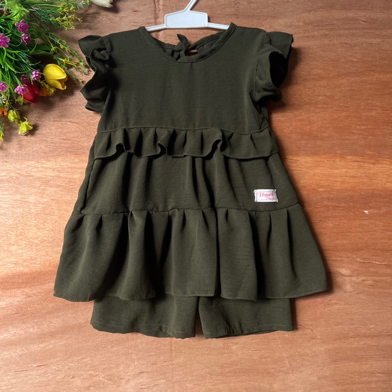 Jual Setelan anak 1 2 3 4 6 7 8 tahun premium baju anak setelan crinkle ...