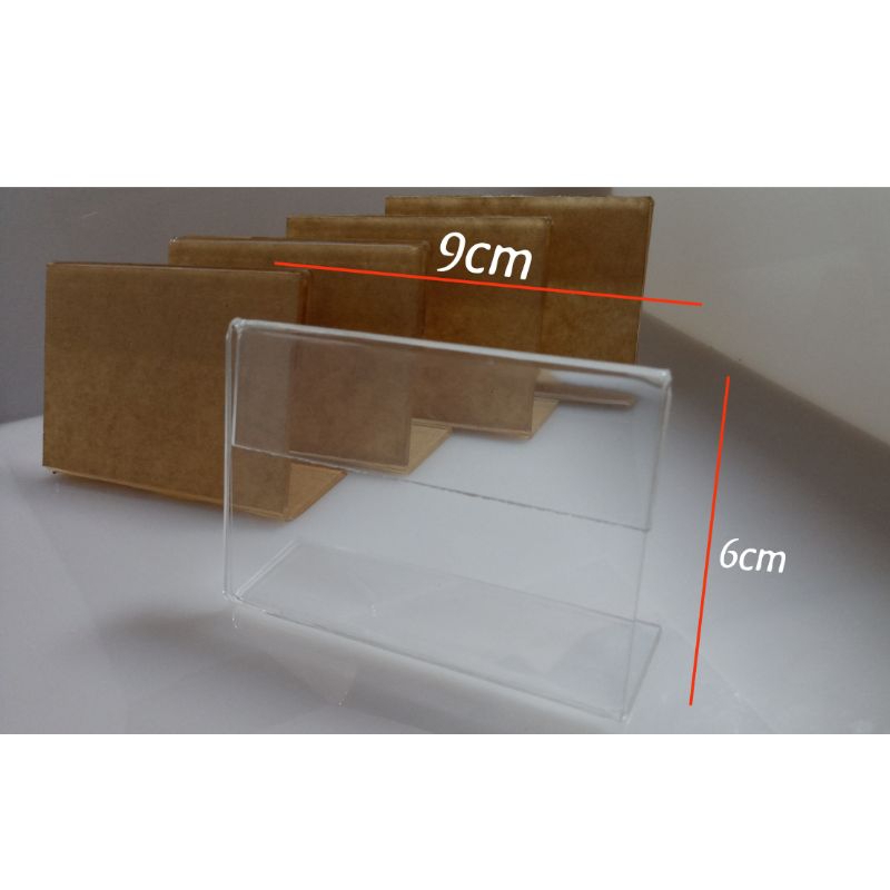 Jual Acrylic label / price tag | Shopee Indonesia