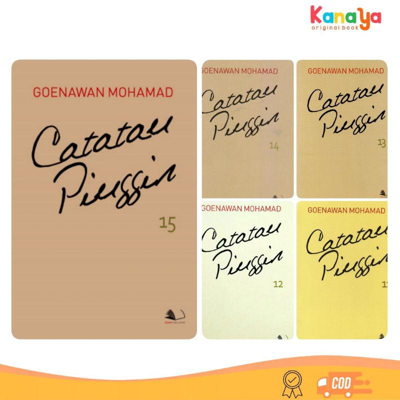Jual CATATAN PINGGIR 11 12 13 14 15/GOENAWAN MOHAMAD/TEMPO PUBLISHING ...