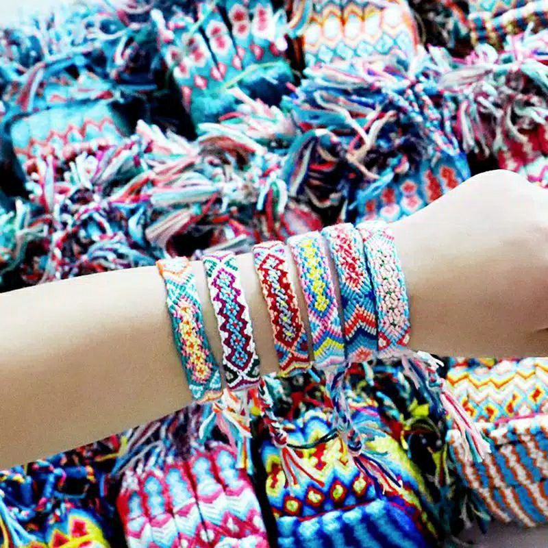 Jual Gelang Simple Pria Wanita / Gelang Etnik /Gelang Rajut Khas Lombok ...