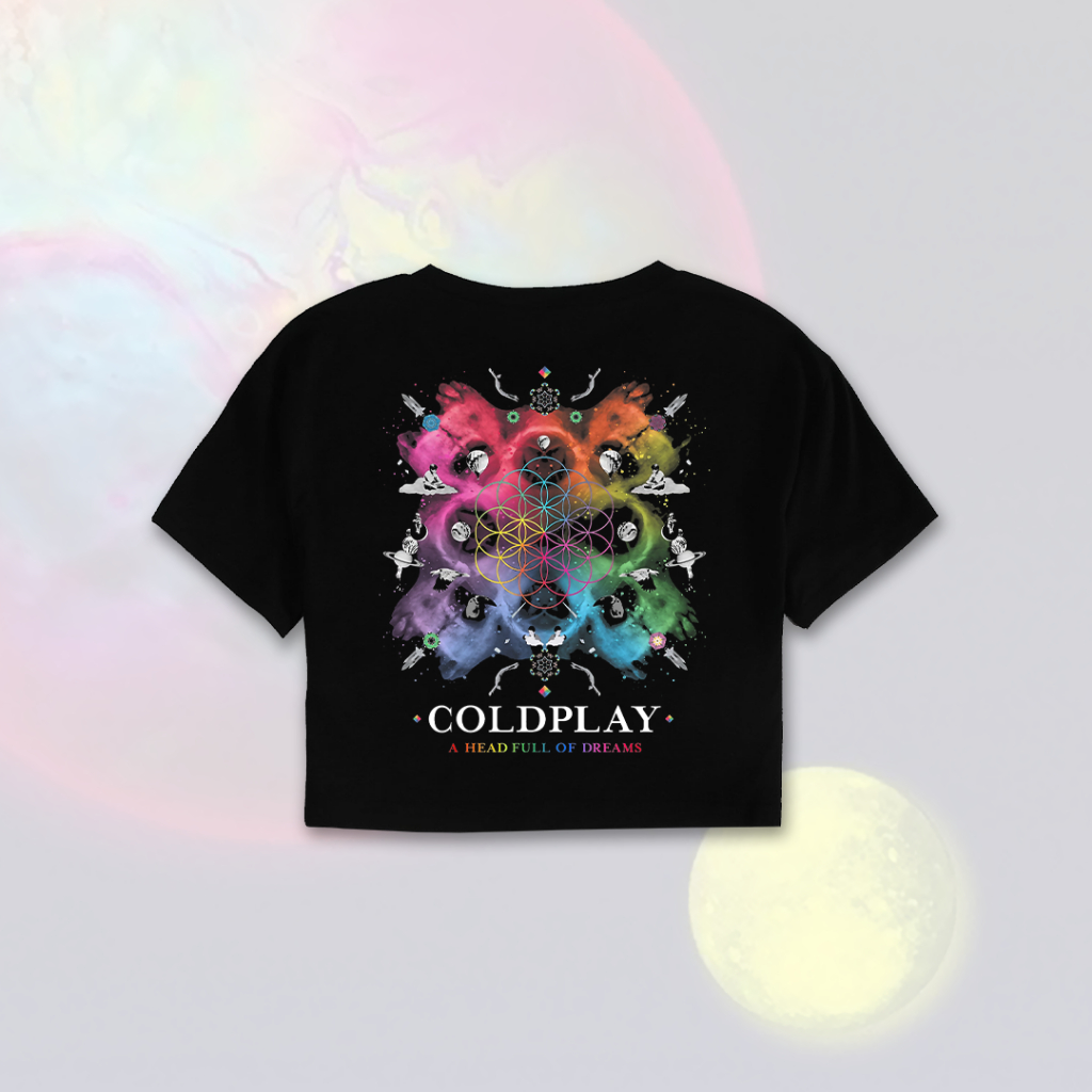 Jual Croptee Coldplay | Croptee Band Coldplay | Croptop Coldplay | Kaos ...