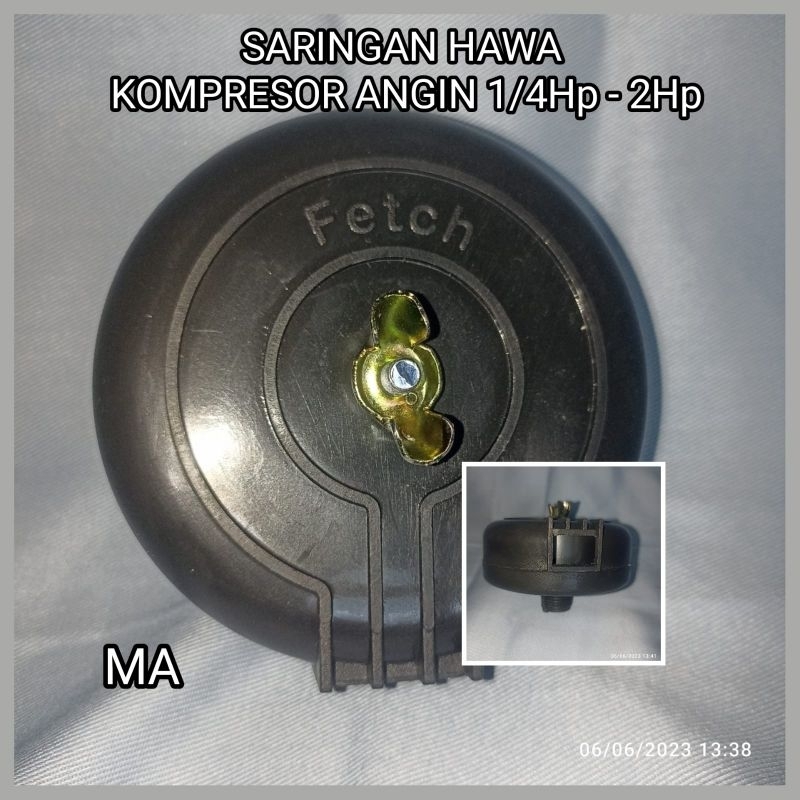 Jual FILTER SARINGAN UDARA KOMPRESOR ANGIN 1/4Hp-2Hp FETCH | Shopee ...