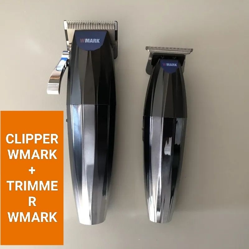Jual Mesin cukur paket wmark shuttle bundling clipper trimmer | Shopee ...