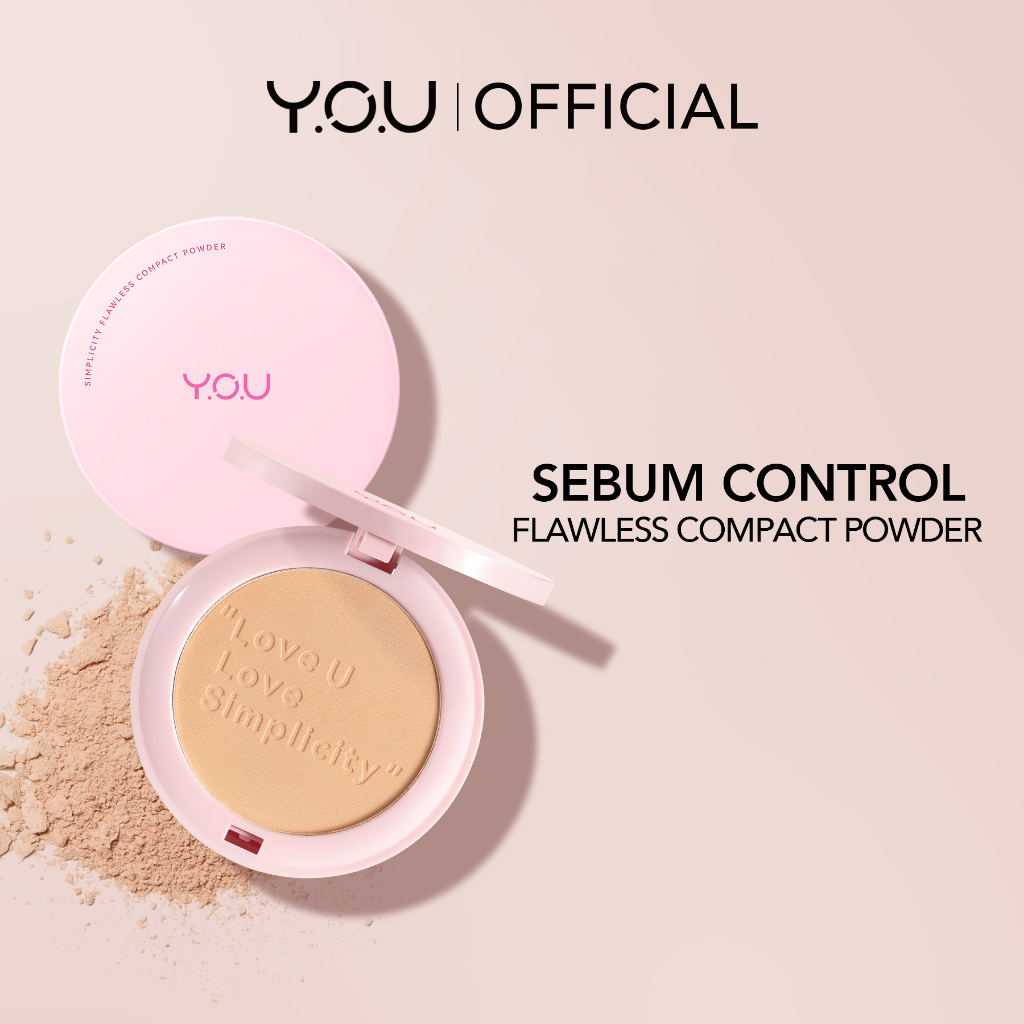 Jual YOU Simplicity Flawless Compact Powder | Bedak Padat | Natural ...