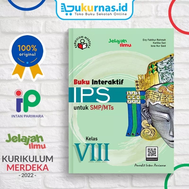 Jual Buku Interaktif IPS Kelas VIII, 8 Kurikulum Merdeka Tahun 2023 Intan Pariwara | Shopee ...